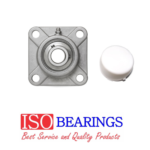 SUCF204 SS420+SS304 HOUSING & ENCLOSED PLASTIC CAP ISO – I S O Bearings