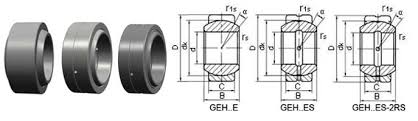 GEH 45ES.2RS // GE 45GS.2RS // GE 45FO.2RS – I S O Bearings